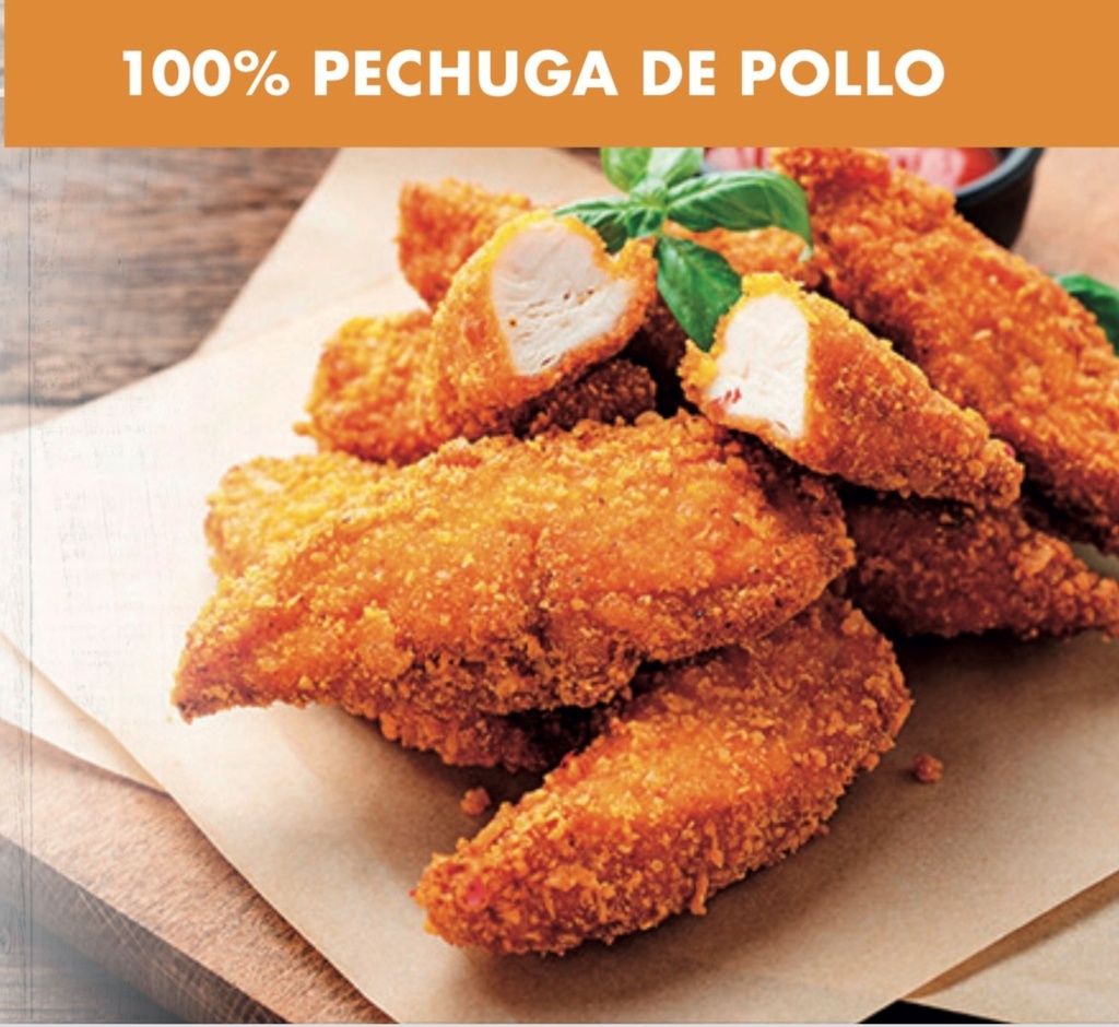 PECHUGA DE POLLO APANADA - 12 UNIDADES 1.6KG | IceMan